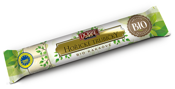 Trubičky dobré hořické trubičky kakaové 42 g BIO - PROBIO