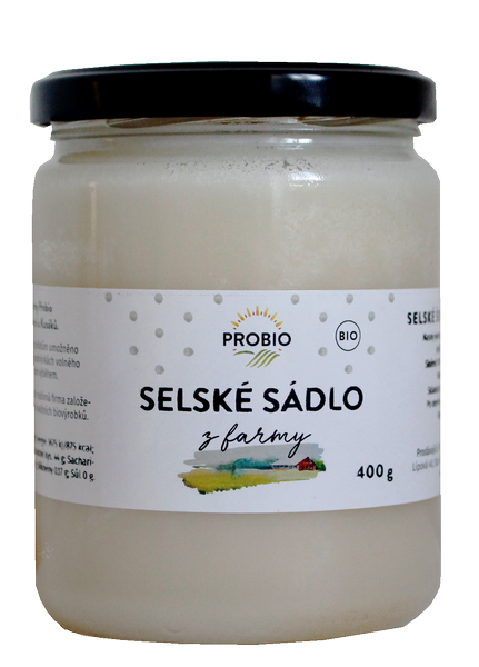 MASNÝ VÝROBEK Sádlo selské 400 g BIO PROBIO - PROBIO