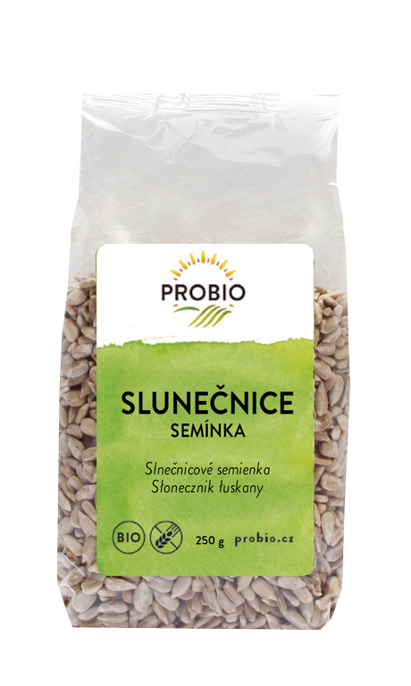 Semínka slunečnicová 250 g BIO PROBIO - PROBIO
